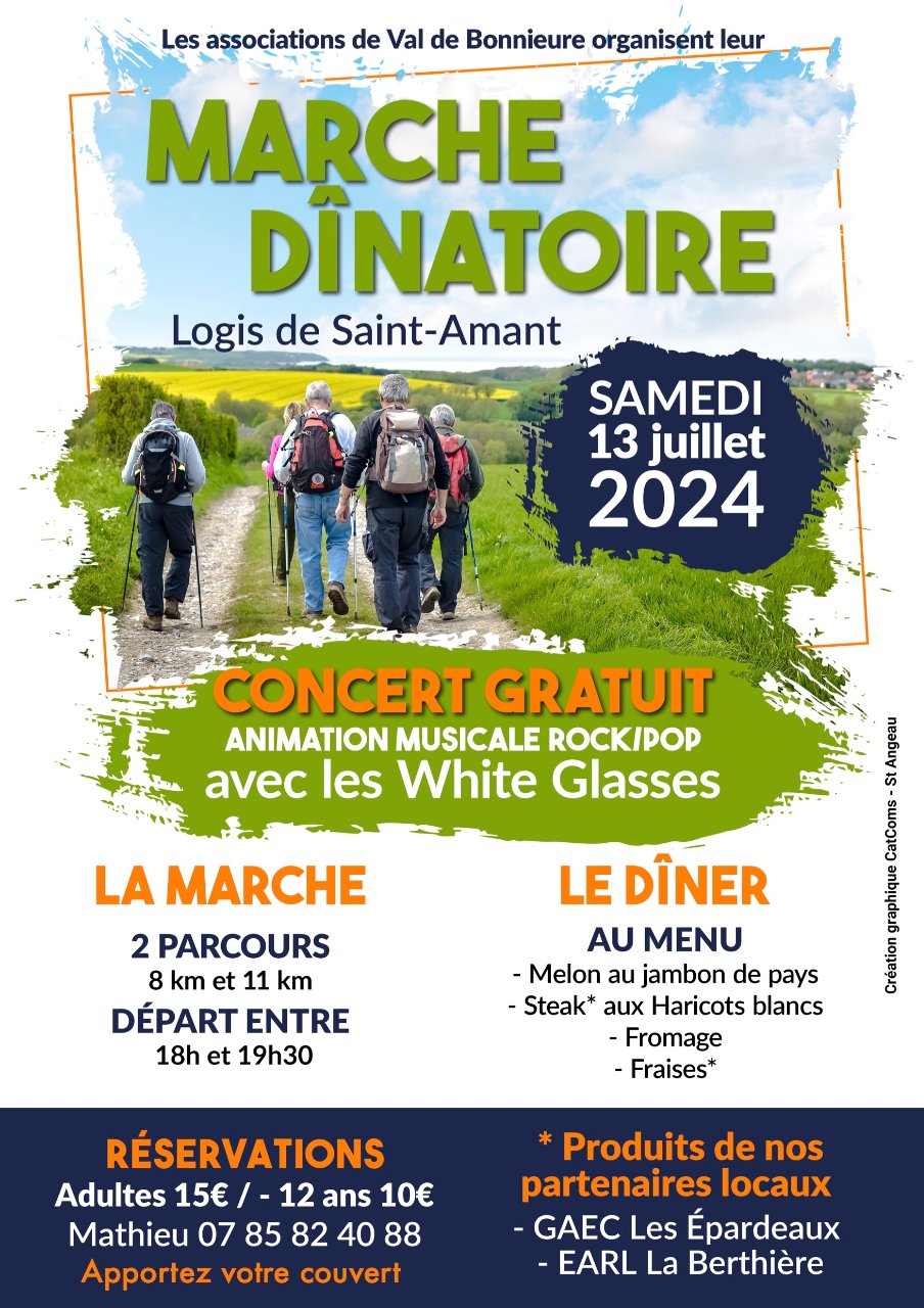Marche dînatoire > 13 juillet 2024 | Évènements | Commune de Val-de ...
